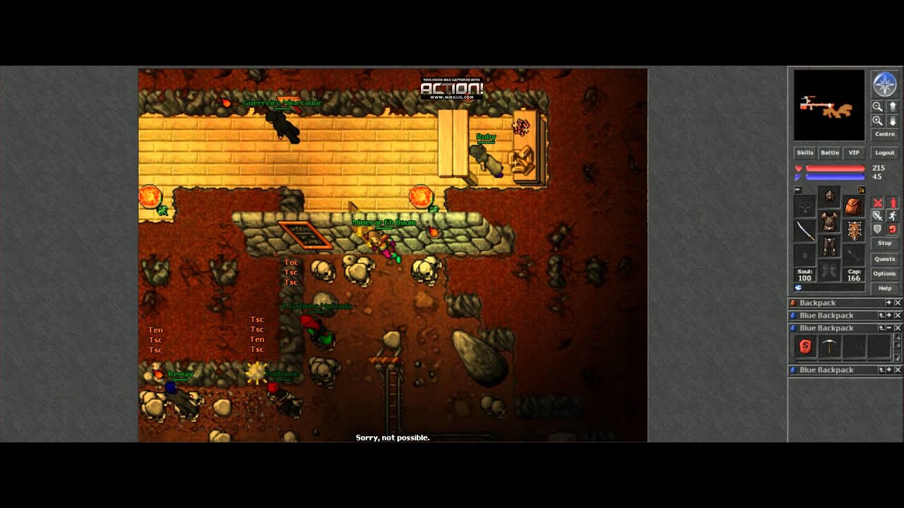 [Tutorial] Mining TIBIA RPG BRASIL - YouTube