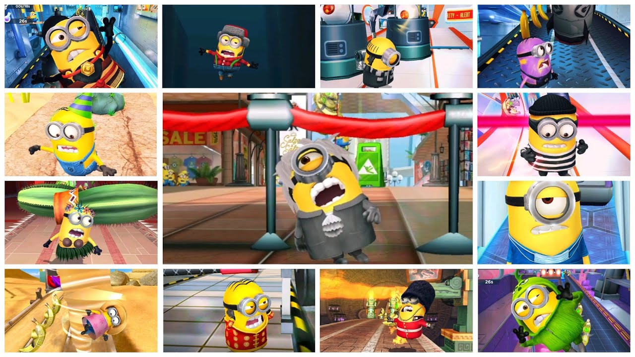 Minion Rush 40 Funny Fails - YouTube