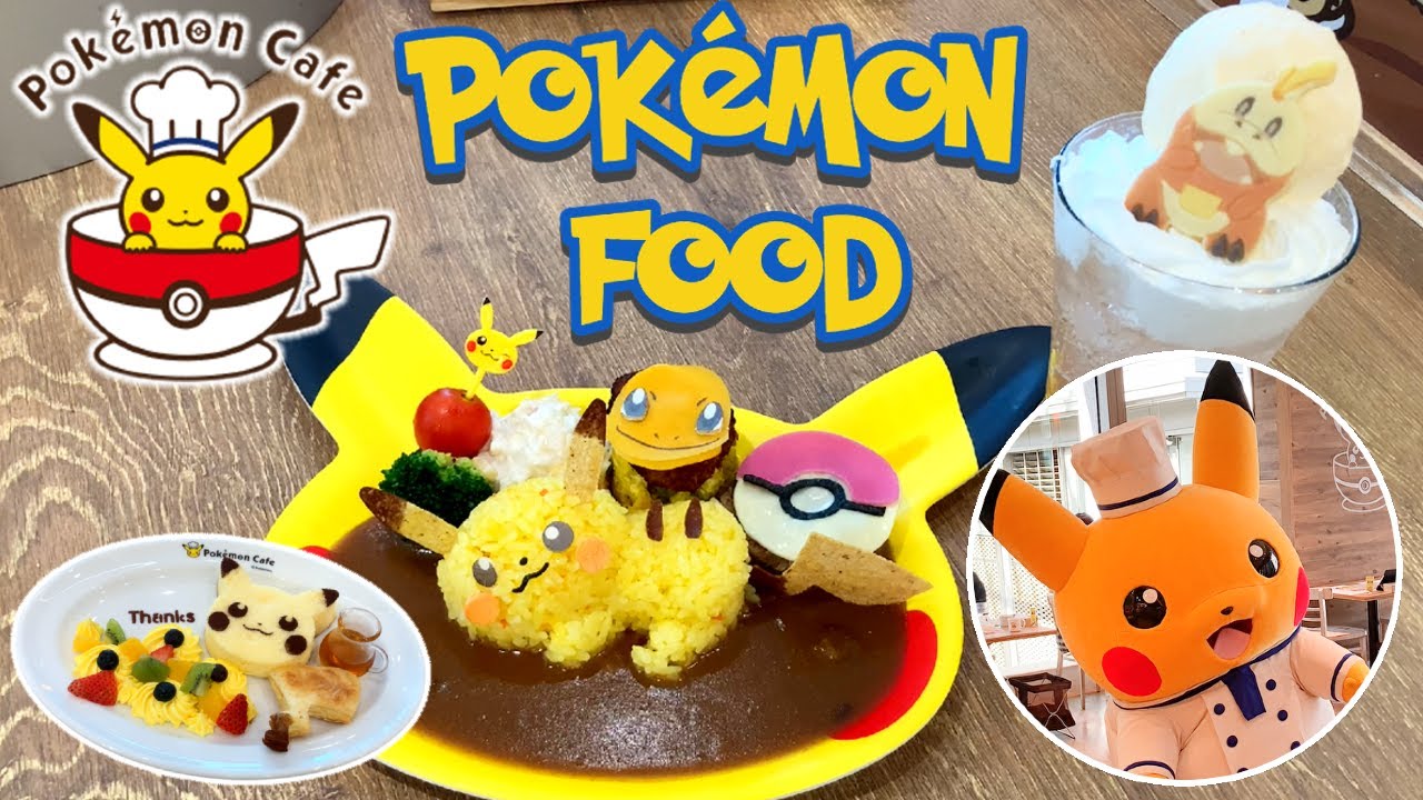 Lovely Pokémon Food at Pokémon Cafe Tokyo and Pokémon center Tokyo DX ...