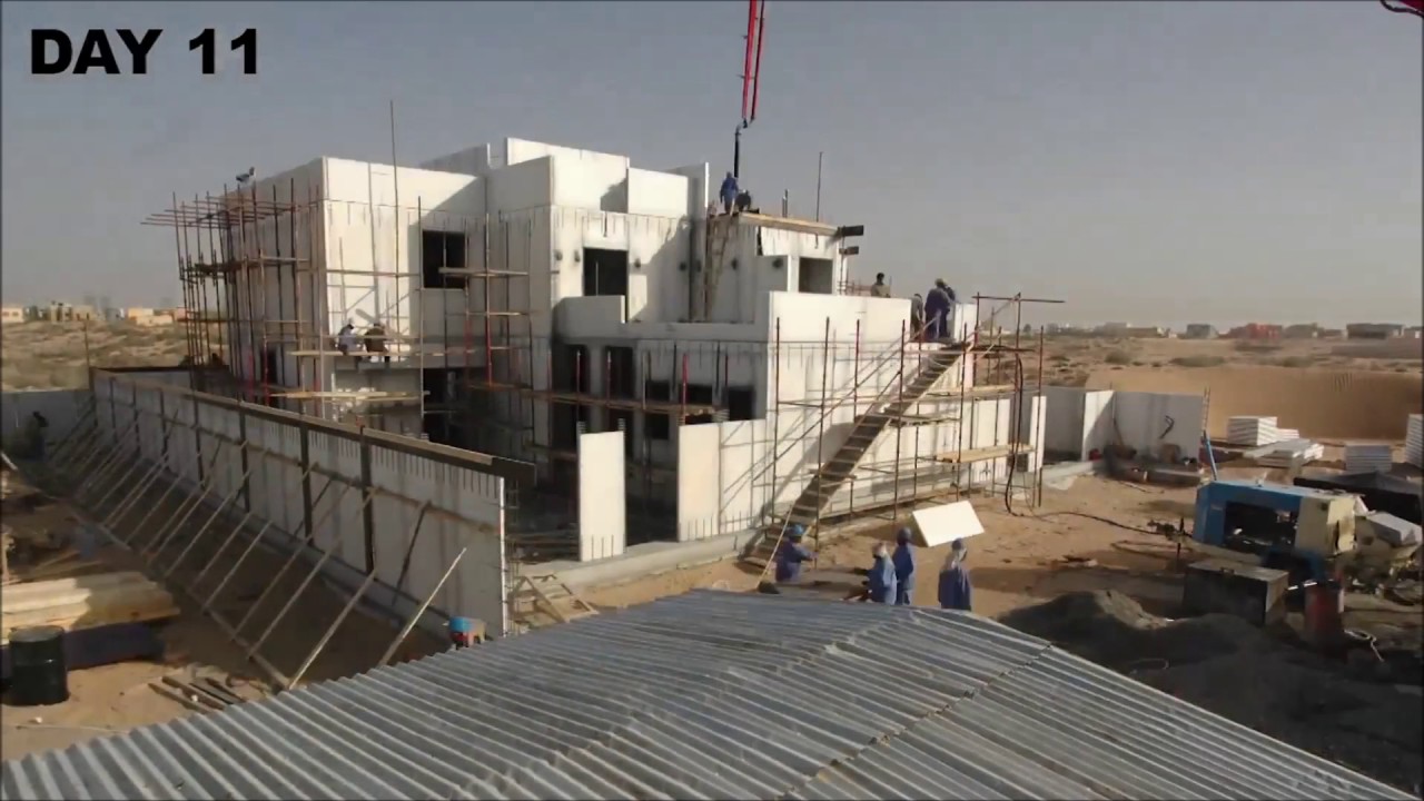 How to build a Tridipanel SCIP Home in 20 days. - YouTube