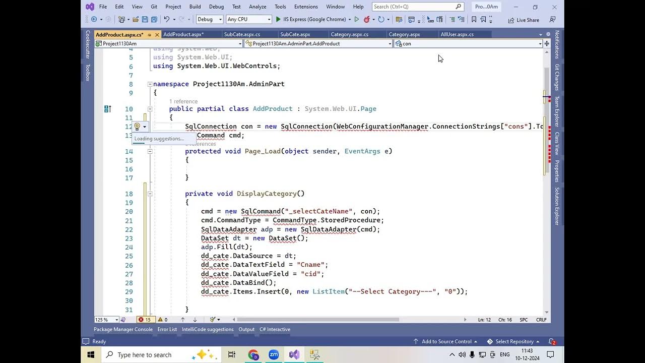 Asp.net day 30#asp.net #youtubeshorts #subquery #computerscience #dotnet #programming#C - YouTube