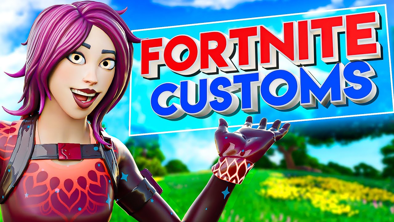 🔴 FORTNITE CUSTOMS (live with webcam!) - YouTube