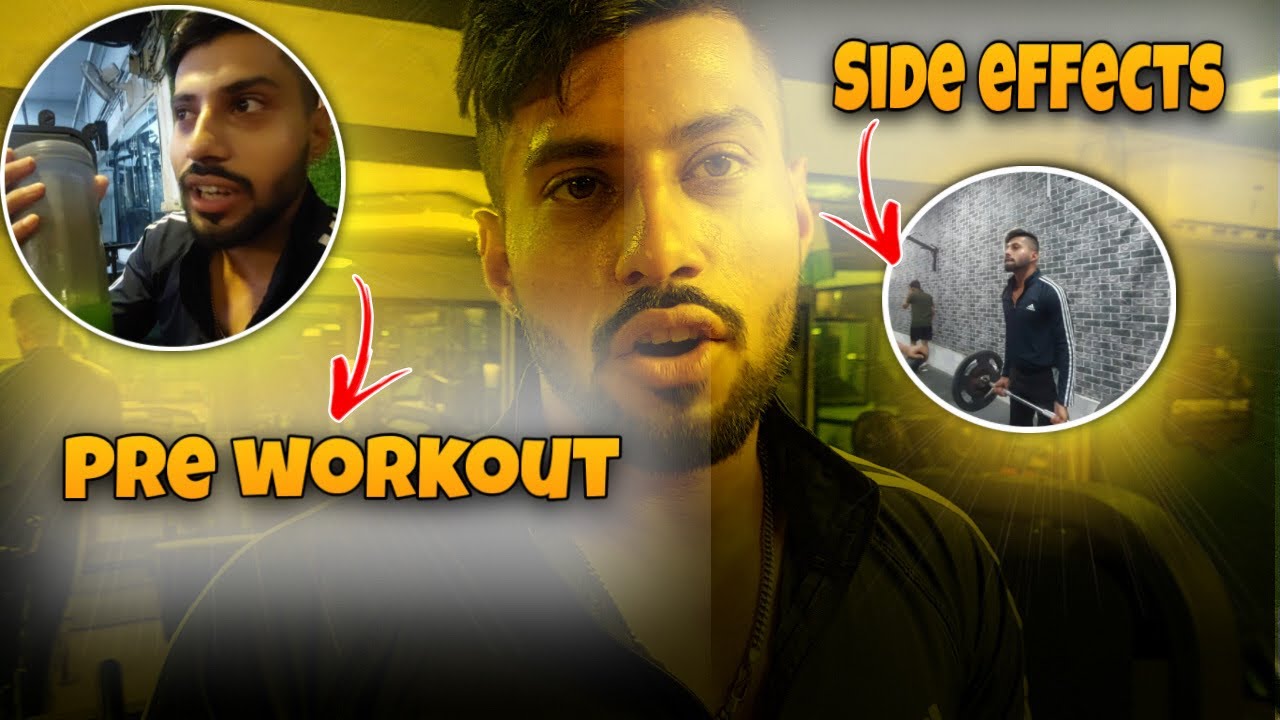Pre workout Side effects 😂 - YouTube