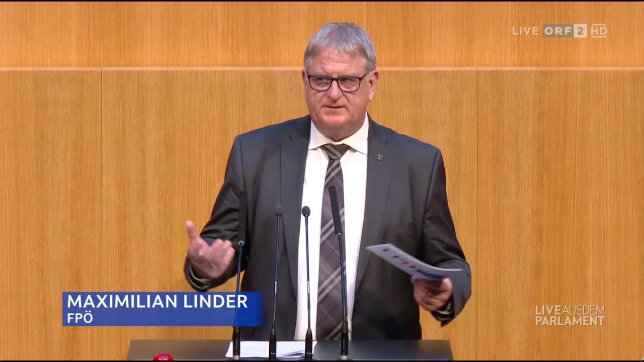 Maximilian Linder - Finanzausgleichsgesetz 2024 - 14.12.2023 - YouTube
