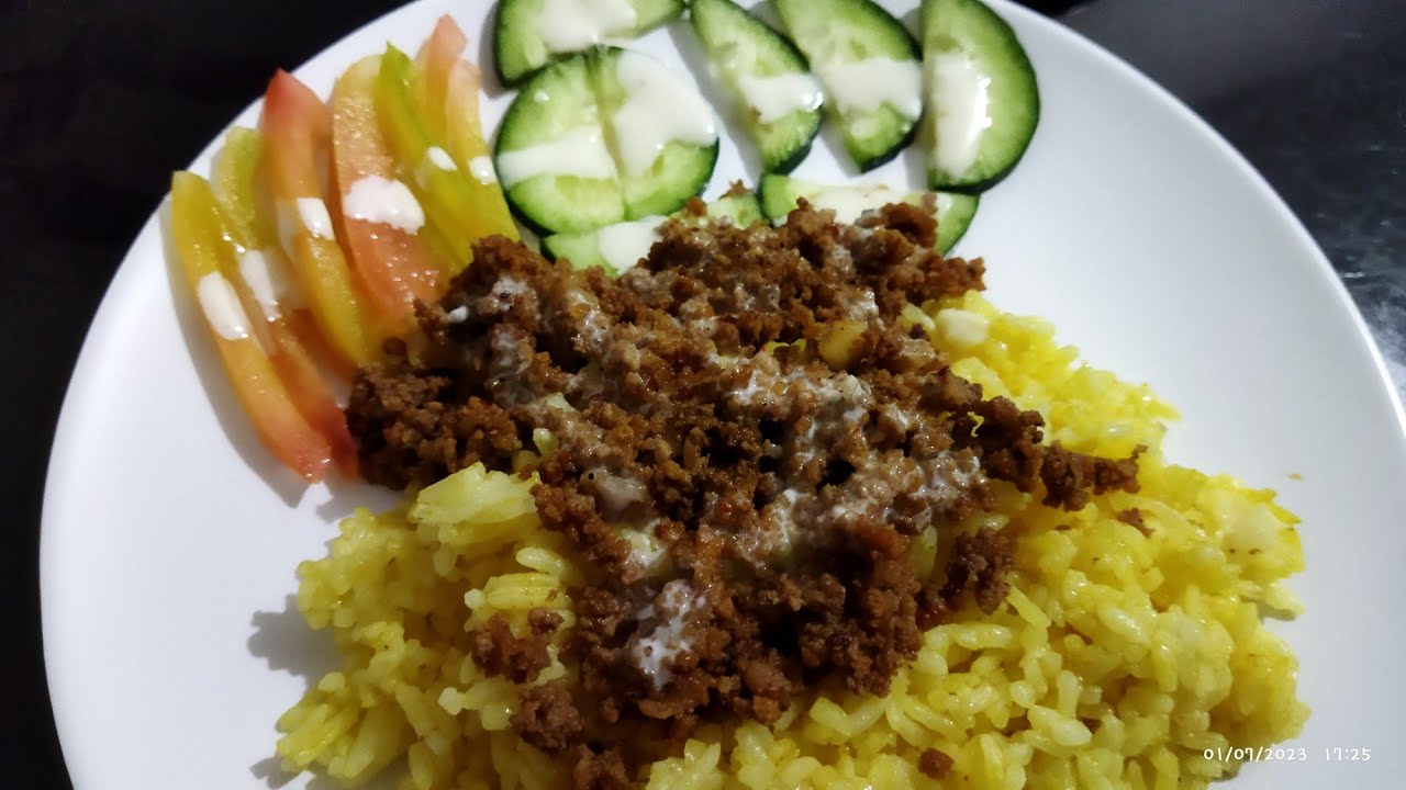 HOMEMADE SHAWARMA RICE | EASY TO MAKE - YouTube