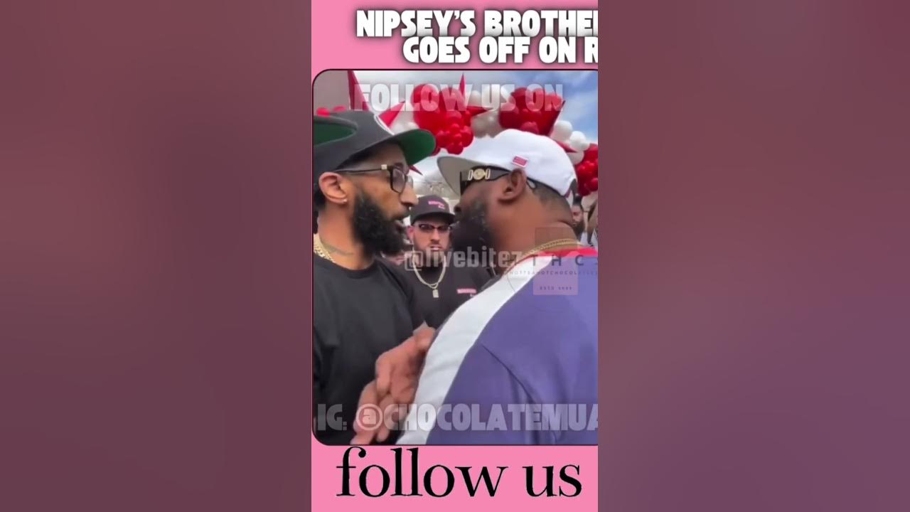 NIPSEY BROTHER BLACC SAM GOES OFF ON ROCSTAR OVER ONLINE DISRESPECT #nipseyhussle #losangeles ...