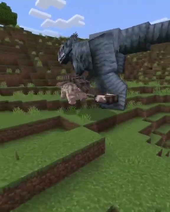 Indominus Rex vs Ankylosaurus | Minecraft Dinosaurs #minecraft # ...