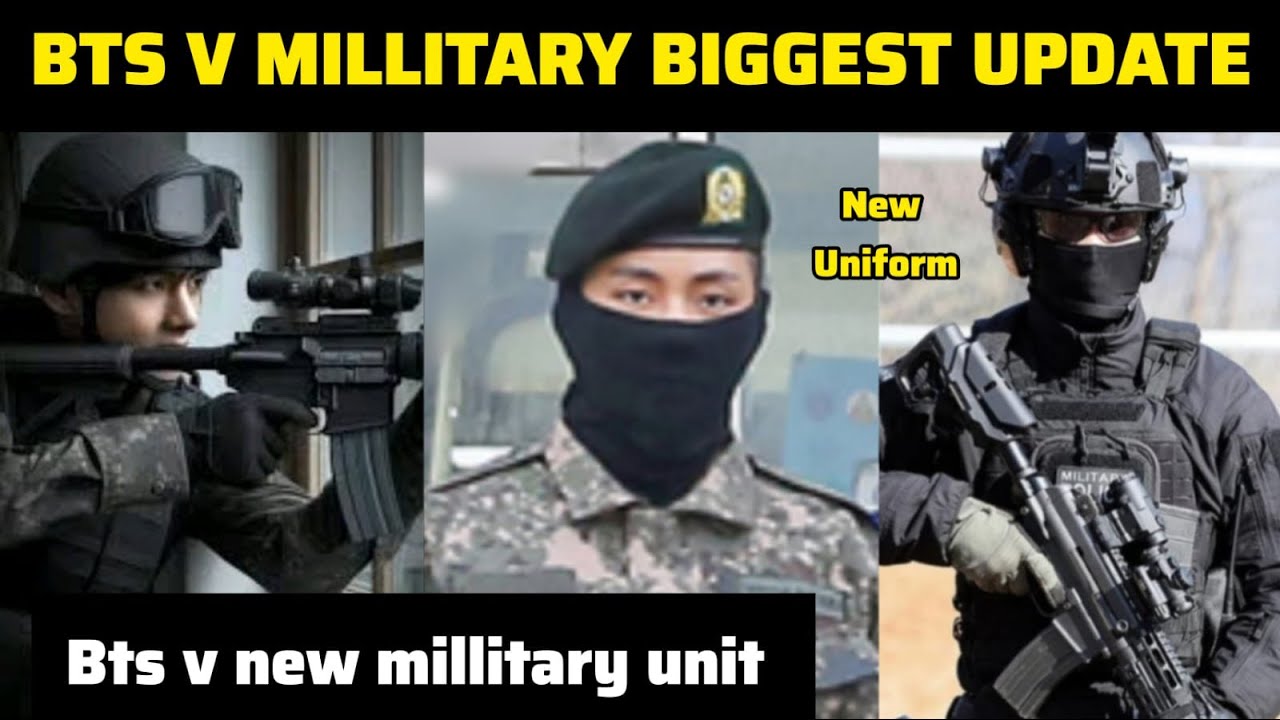 OMG!😳 BTS V MILLITARY BIGGEST UPDATE😱 BTS V NEW UNIT#jungkook#btsv# ...