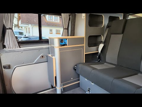 Roomtour Easyvan for 4 Flex Camper auf VW Transporter Basis - YouTube