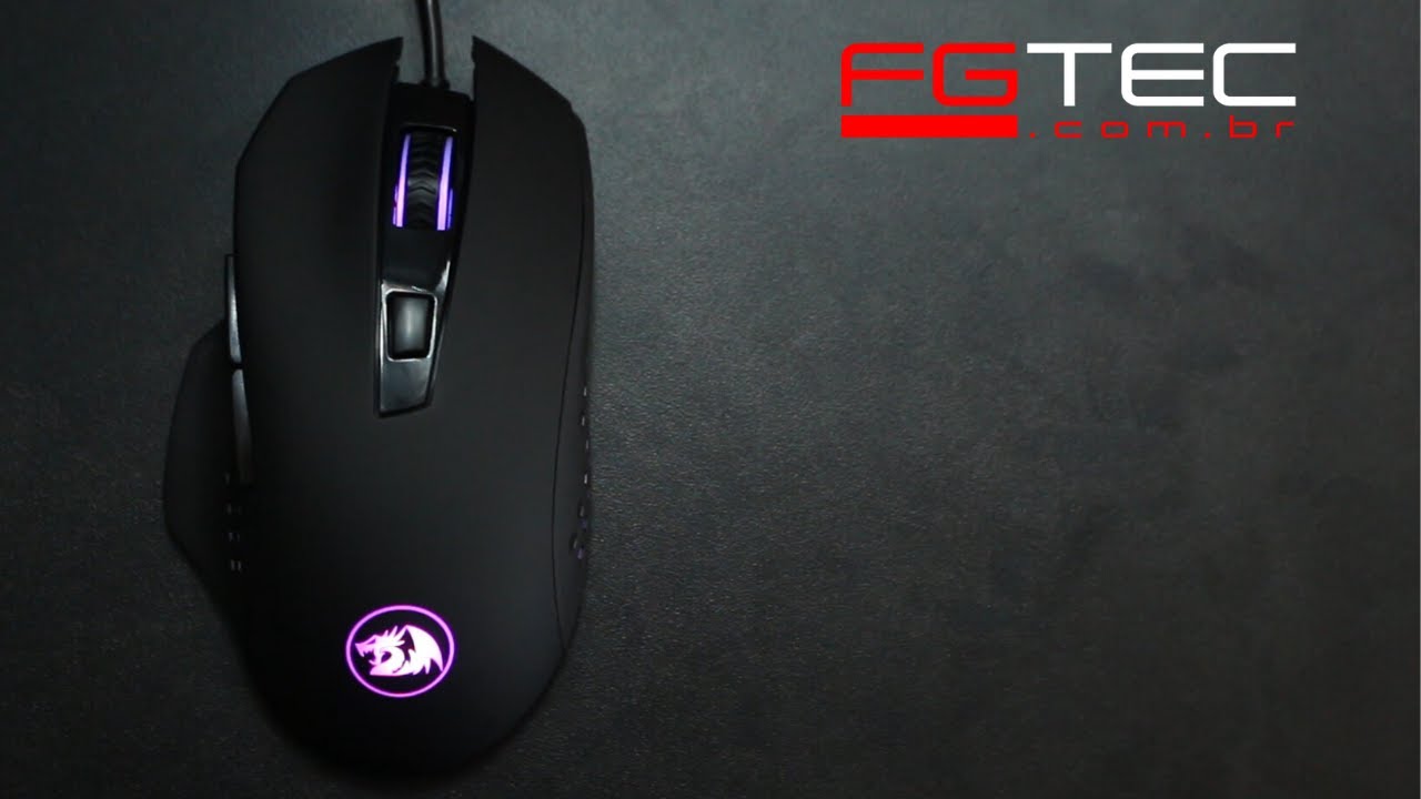 Mouse Redragon Gamer Gainer - M610 - YouTube