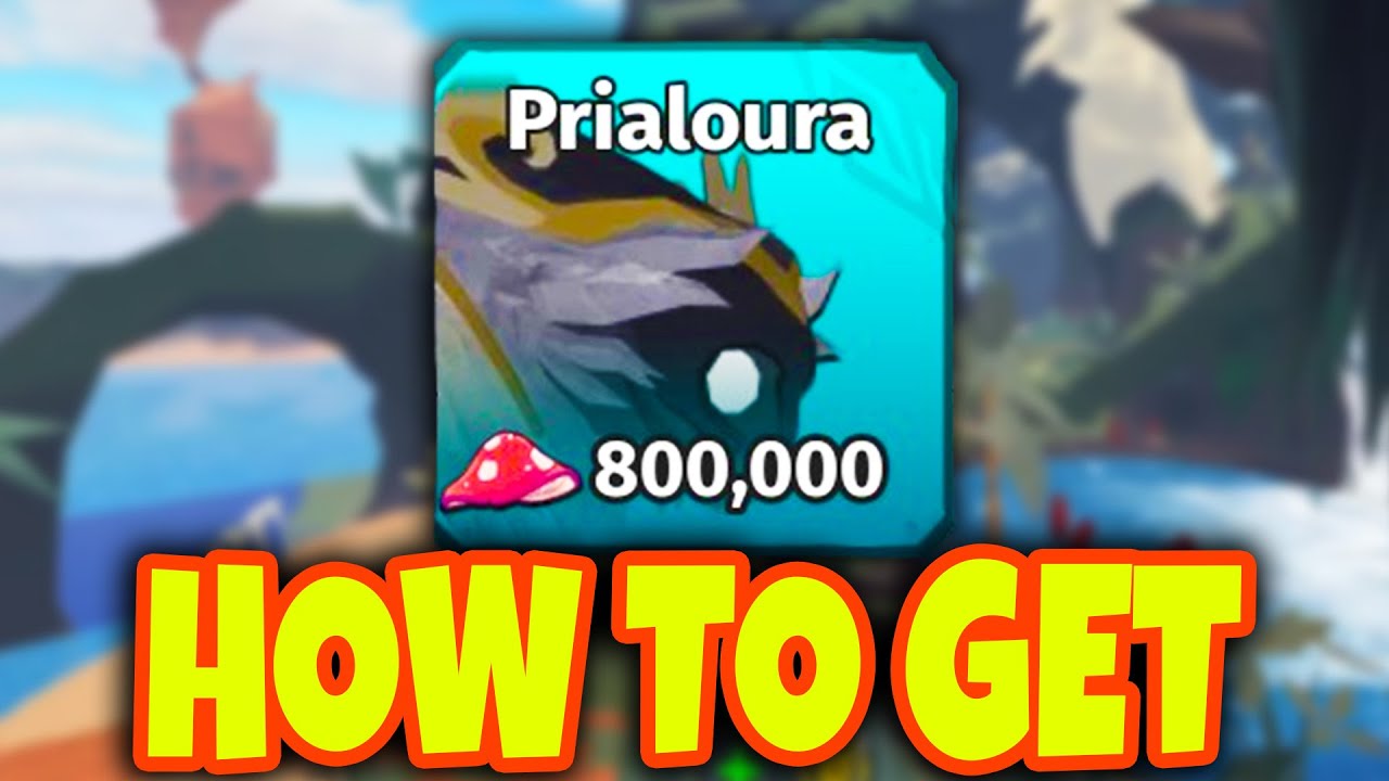 HOW TO GET PRIALOURA SHOWCASE In CREATURES OF SONARIA! Roblox - YouTube