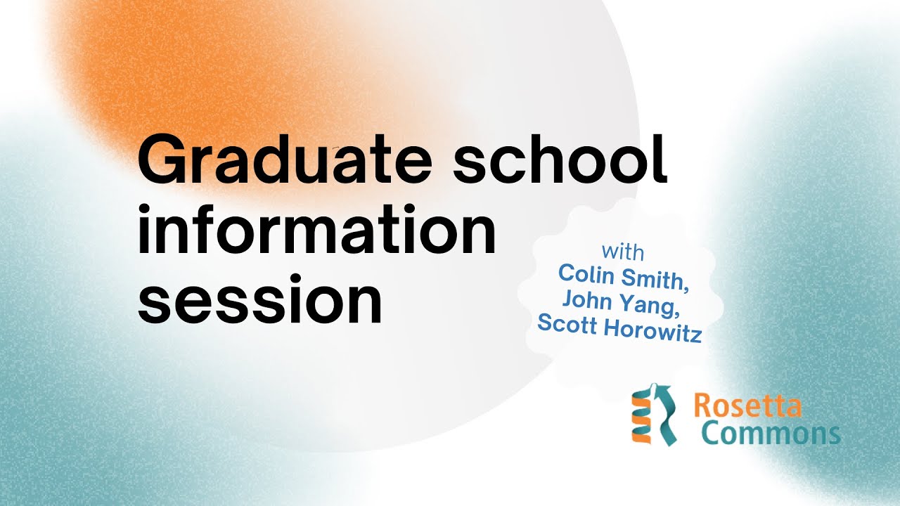Graduate School Info Session 2024 - YouTube