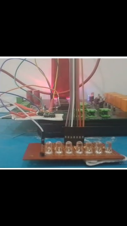 start stop LED blinking using push button with PIC16F877A. #electronics #tutorial #circuit - YouTube