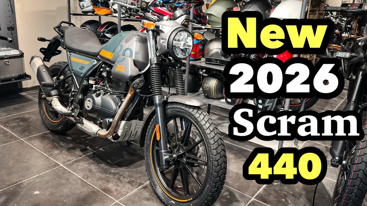 New 2026 Scram 440 top model latest price features review video # ...