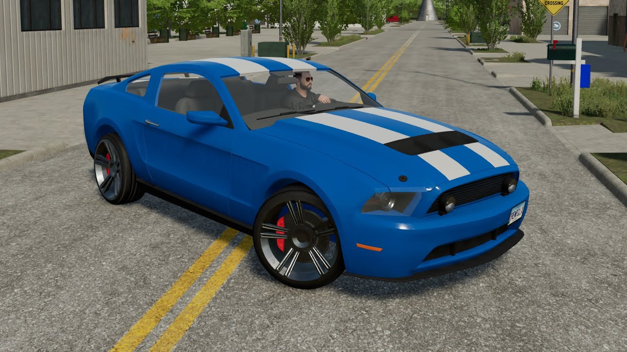 Ford Mustang (Road Rage) - Farming Simulator 2022 [FS 22 LS 22 Car ...