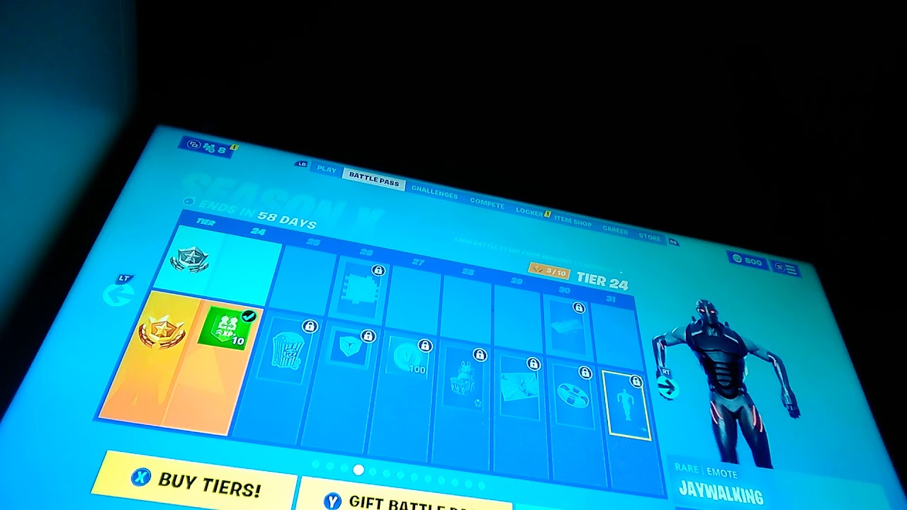 Omega stage 1 doing all season x emotes - YouTube