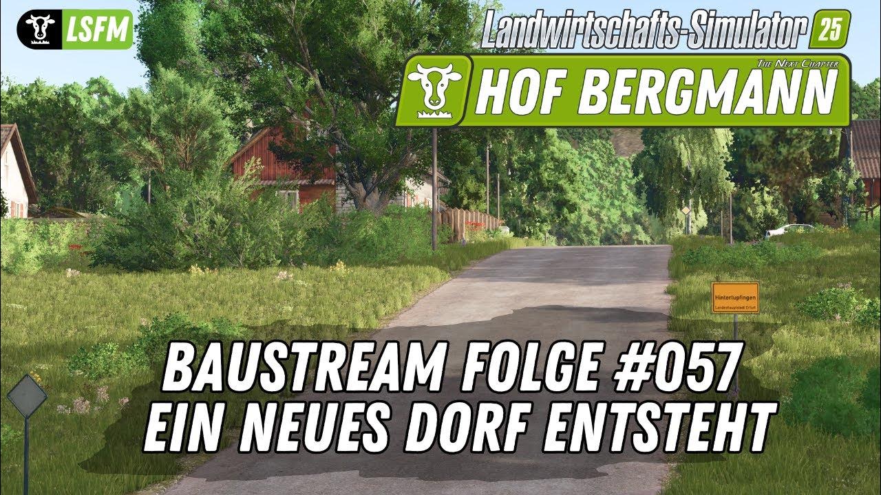 LS25 Hof Bergmann Map Baustream - YouTube
