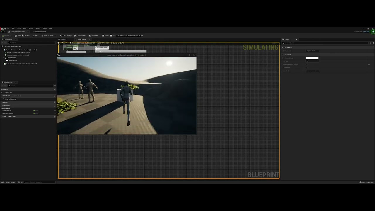 Testing rag doll effect in unreal engine 5 - YouTube