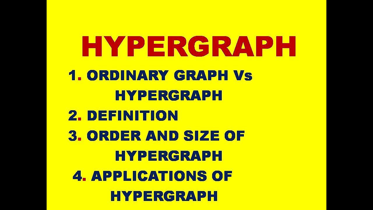 Hypergraph Types Of Graphs Hypergraph In Data Structures