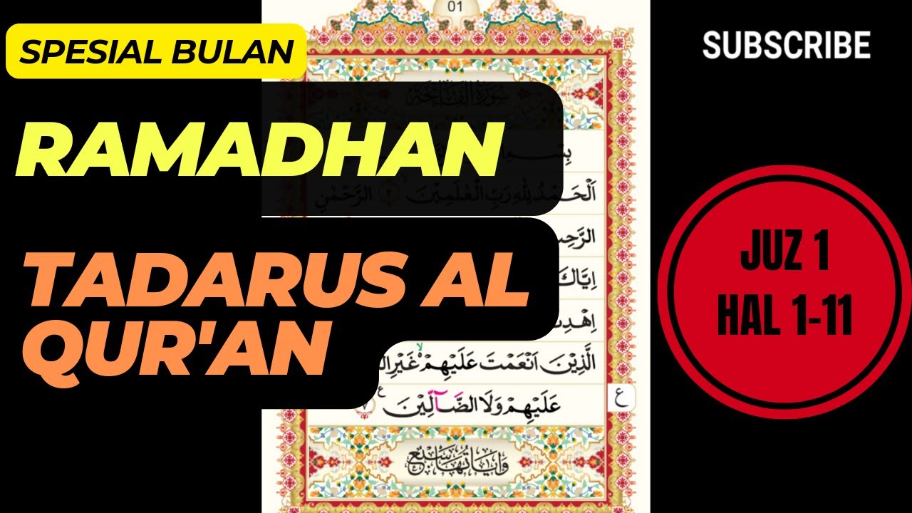 Tadarus Al Qur'an spesial bulan Ramadhan - YouTube