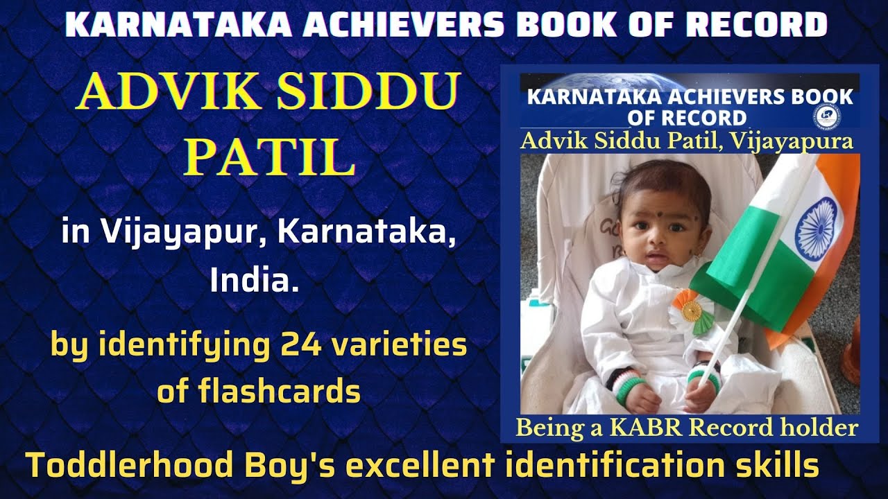 Advik Siddu Patil l Toddlerhood Boy's excellent identification skills l ...