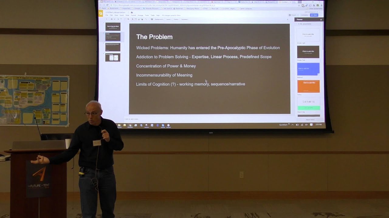 The Future of Text 2015 | Jeff Conklin - YouTube