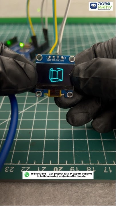 DIY Interesting Projects Using OLED #arduinoproject #scienceproject #roboarmy #oled #oleddisplay ...