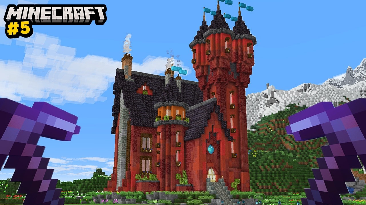 This Castle is the PERFECT Survival Base - YouTube
