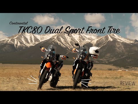 The Continental TKC80 Front Motorcycle Tire [Review] - YouTube