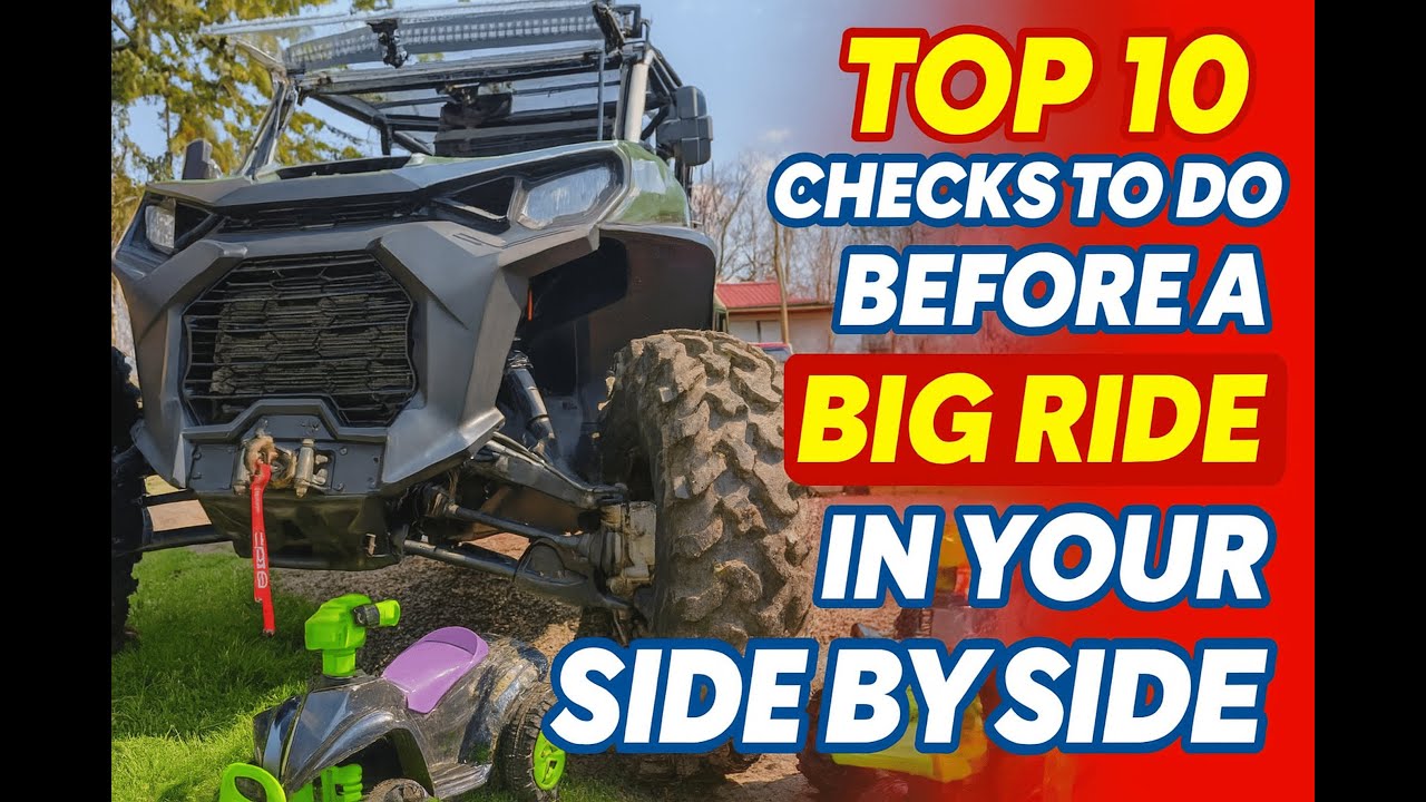 Don’t Hit the Trails Without This! 🔧 Top 10 UTV & Side-by-Side Pre-Trip ...