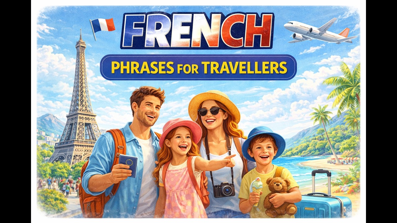 Essential French Phrases for Travelers | Learn French Easily! - YouTube