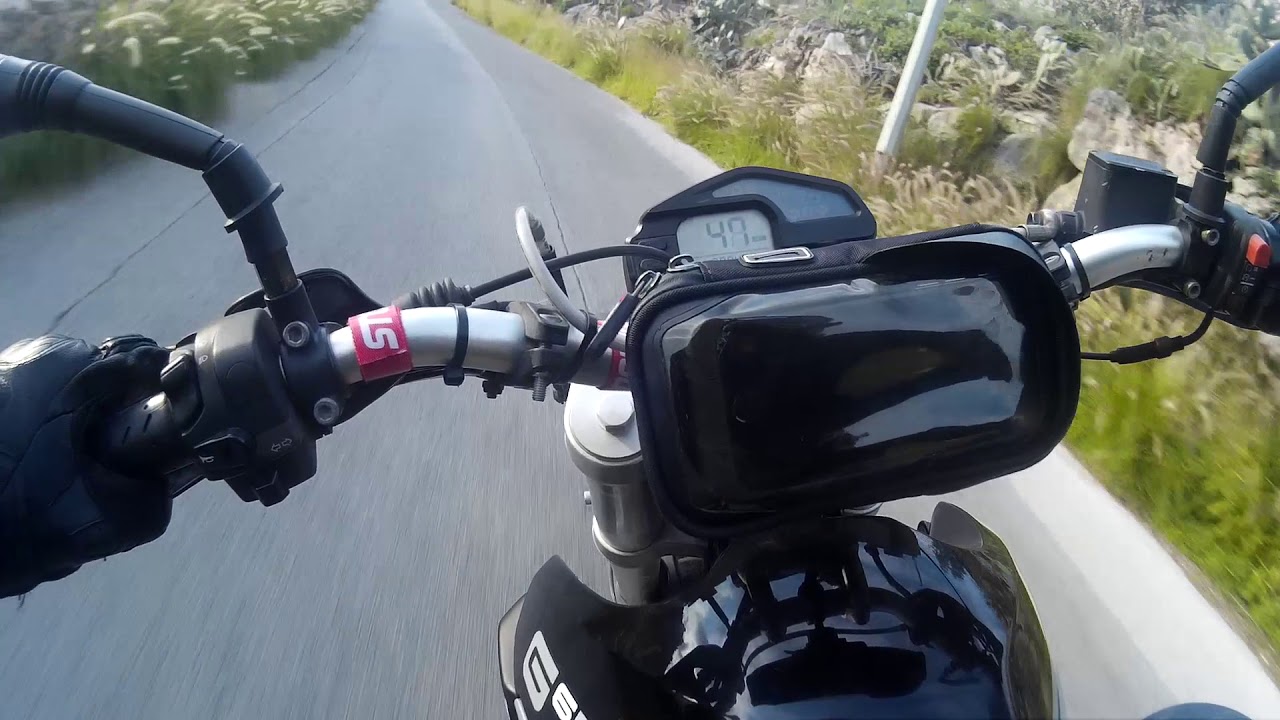BMW G650 XCountry RAW Pure Exhaust Sound - Sicily (Palermo, Monte ...