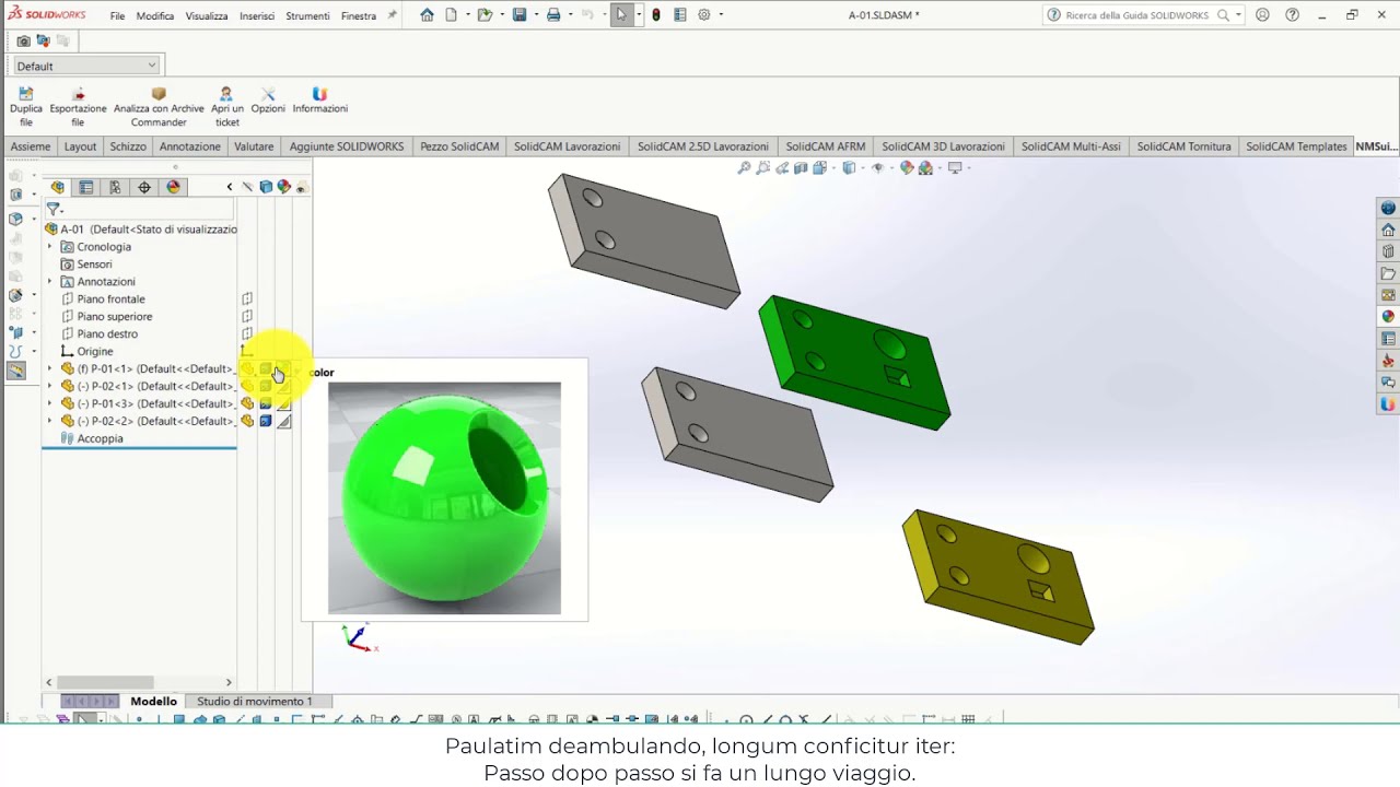 #SolidWorks GA Series 02 : DISEGNIAMO INSIEME CON SolidWorks !! - YouTube