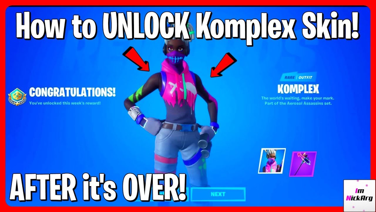 How to get the KOMPLEX Skin AFTER the SUMMER SMASH CUP! (Exclusive ...