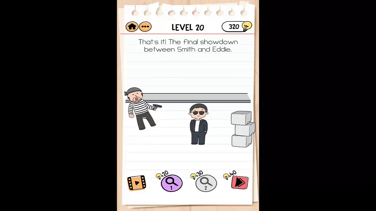 Brain Test 2 Tricky Stories AGENT SMITH Level 20 Walkthrough - YouTube