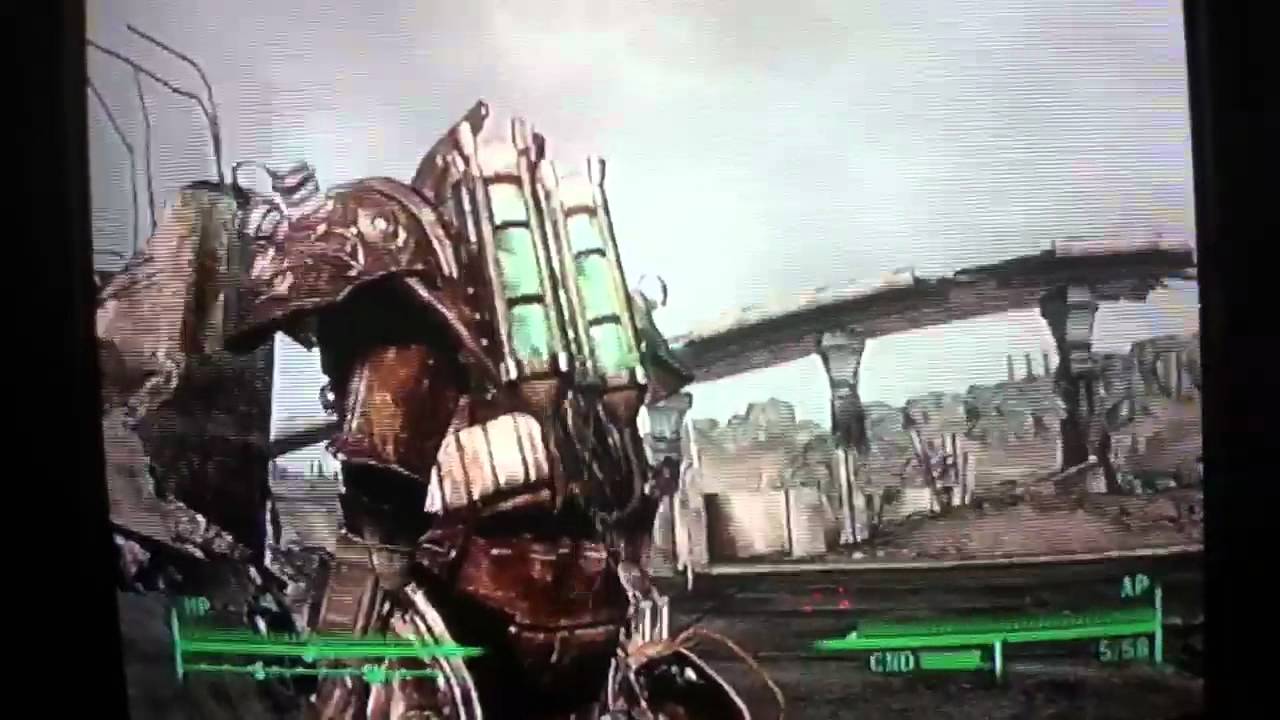 Fallout 3 rare power armor - YouTube