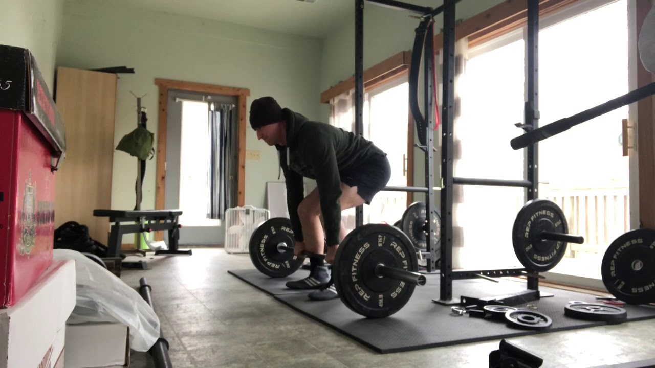 Deadlift PR!! 11 March 2020 (3 weeks from competition) - YouTube