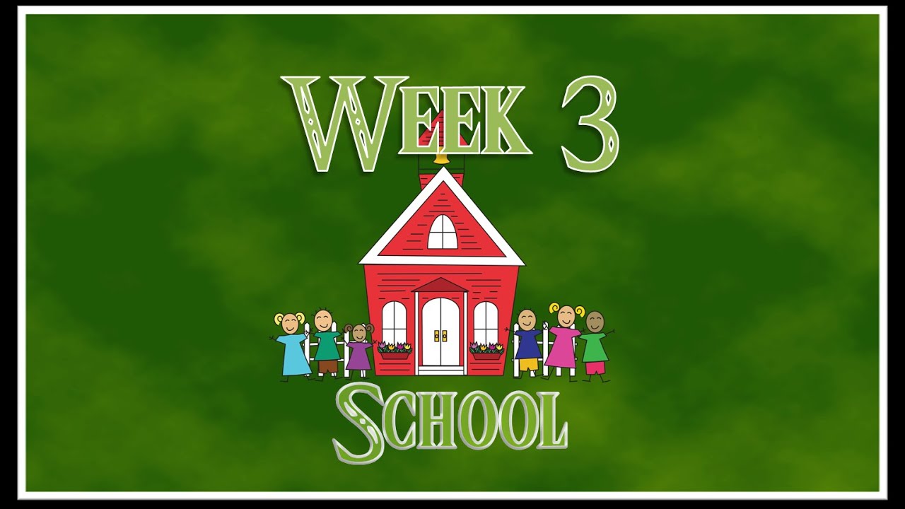 School - Week 3 - YouTube