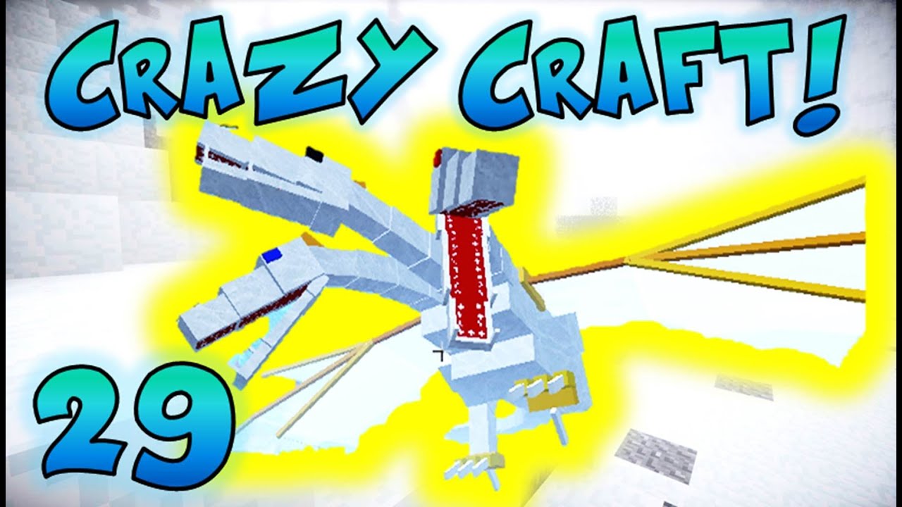 Minecraft: Crazy Craft Ep. 29 - RARE OP KING BOSS! - YouTube