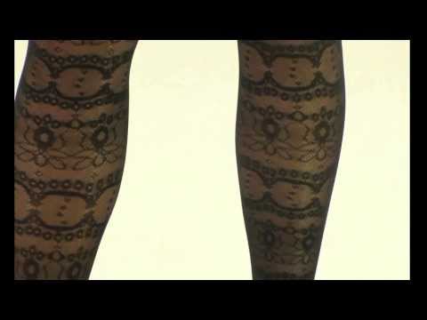 UK Tights - Pretty Polly Enchanting Banded Lace Tights