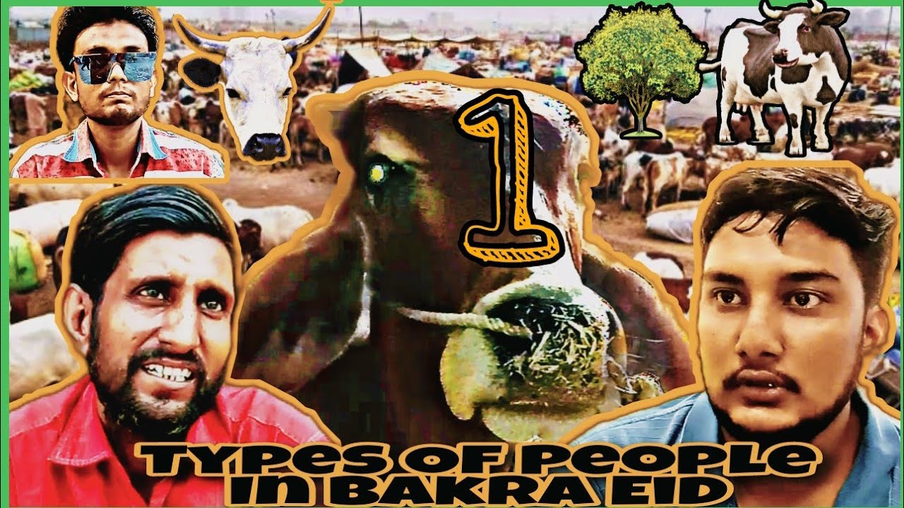 Types Of People In Bakra Eid Part 01 Comedy Skit Funny Video