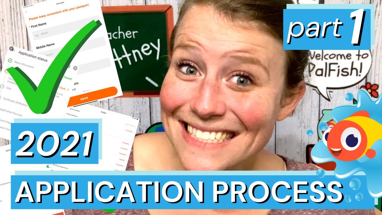 How to Apply to Teach for PalFish in 2021 (Part 1: Sign-up and Profile ...