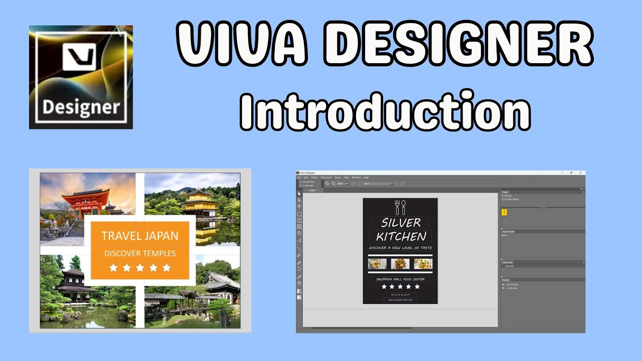 Viva Designer introduction deskop publishing software - YouTube