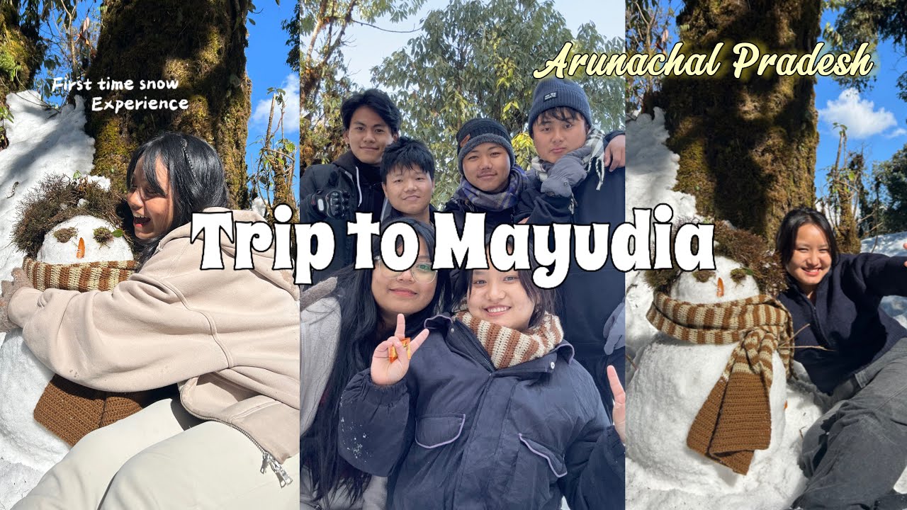 Mayudia Pass ️🏔️ // Arunachal Pradesh🇮🇳 // Experiencing snow for the ...