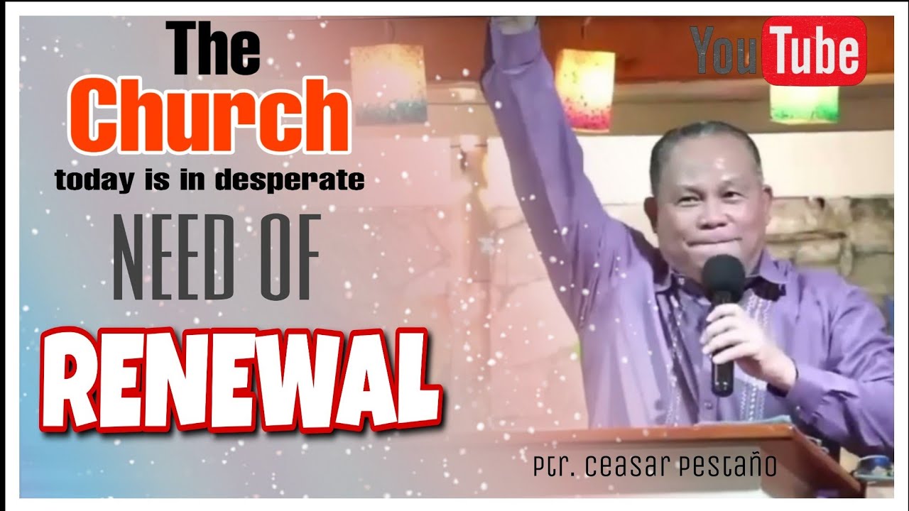 Ptr. Ceasar Pestaño preaching - YouTube
