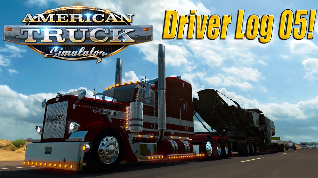 American Truck Simulator: Driver Log 5 - Back on the Road! - YouTube