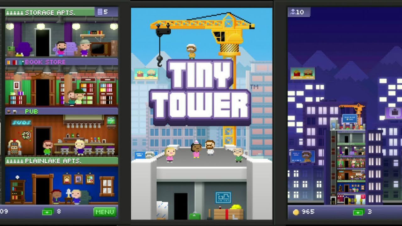 Tiny Tower iPad Gameplay (Free Universal App) - YouTube