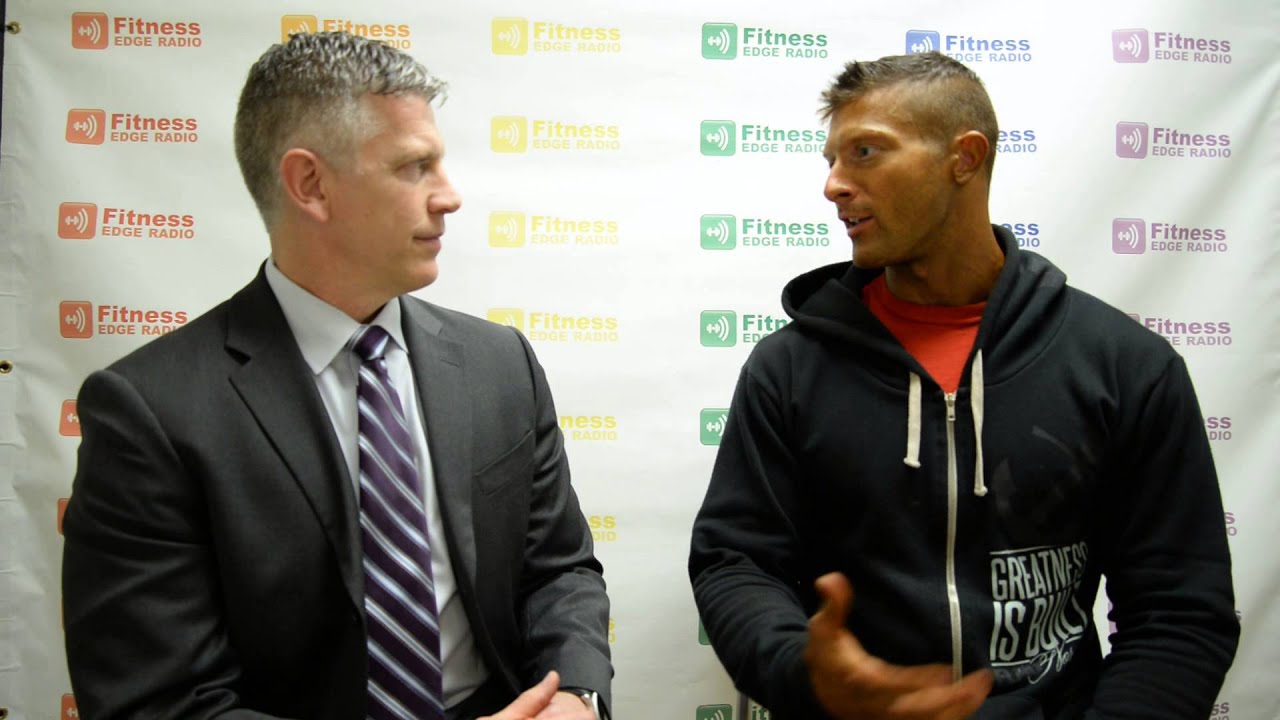 Talking with the Champ, Bob Galinski, backstage at the WNBF Natural USA ...