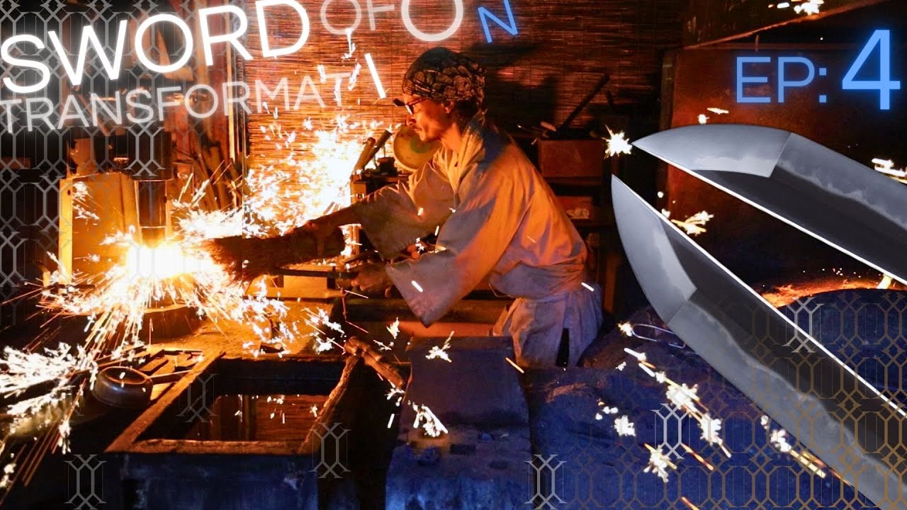 "Finish-folding" TAMAHAGANE (Japanese sword steel) EP:4 ~METAL ENTANGLEMENT~ Sword of ...