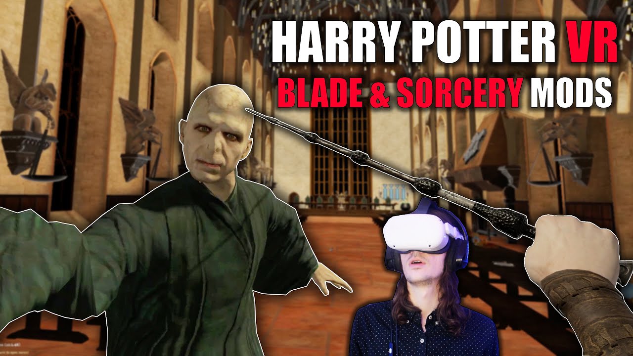 This NEW VR Harry Potter Mod is WILD | Blade & Sorcery VR Mods (U10 ...